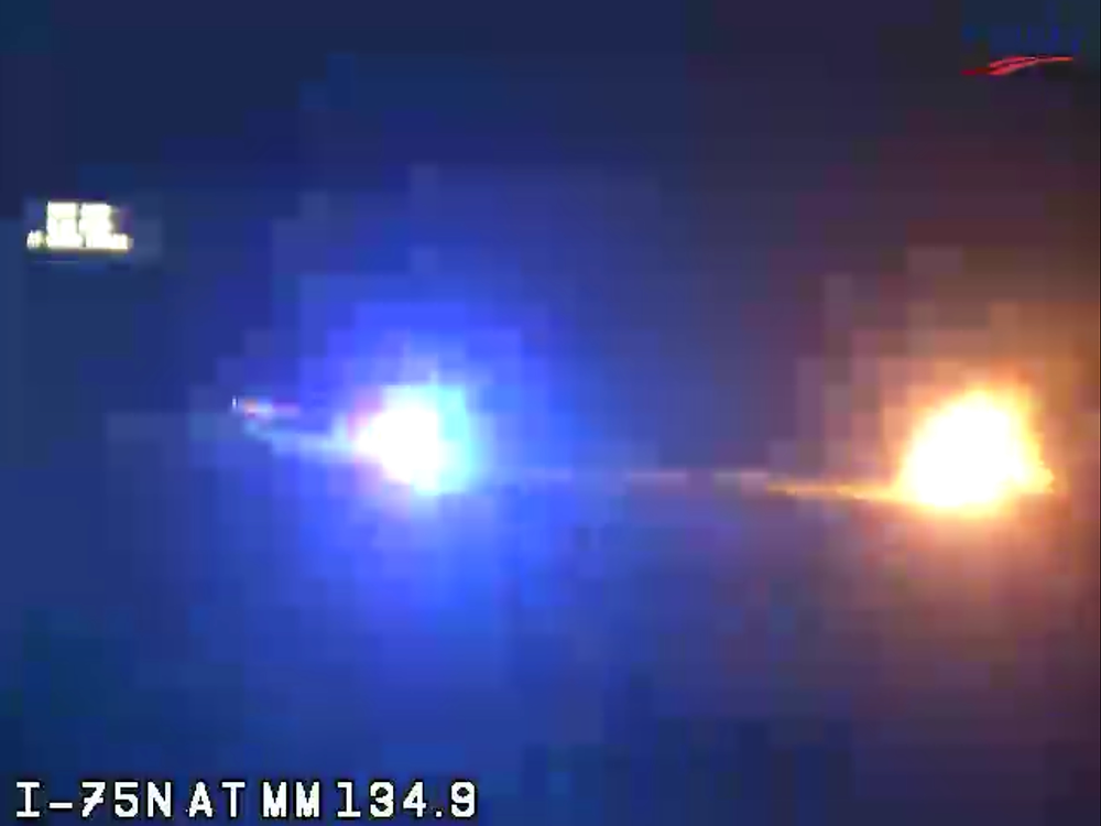 One dead, another seriously injured after fiery vehicle crash on I-75 in south Fort Myers