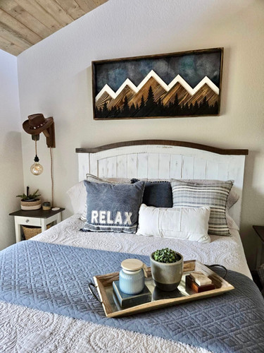 Denim Epoxy Tree Line | modstikdesigns