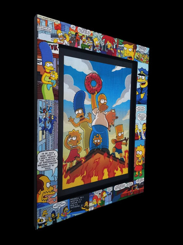 The Simpsons Frame | Comic Book Frames