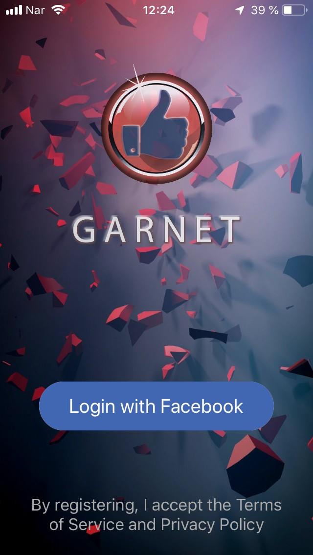 Garnet - Social Network with earning opportunities