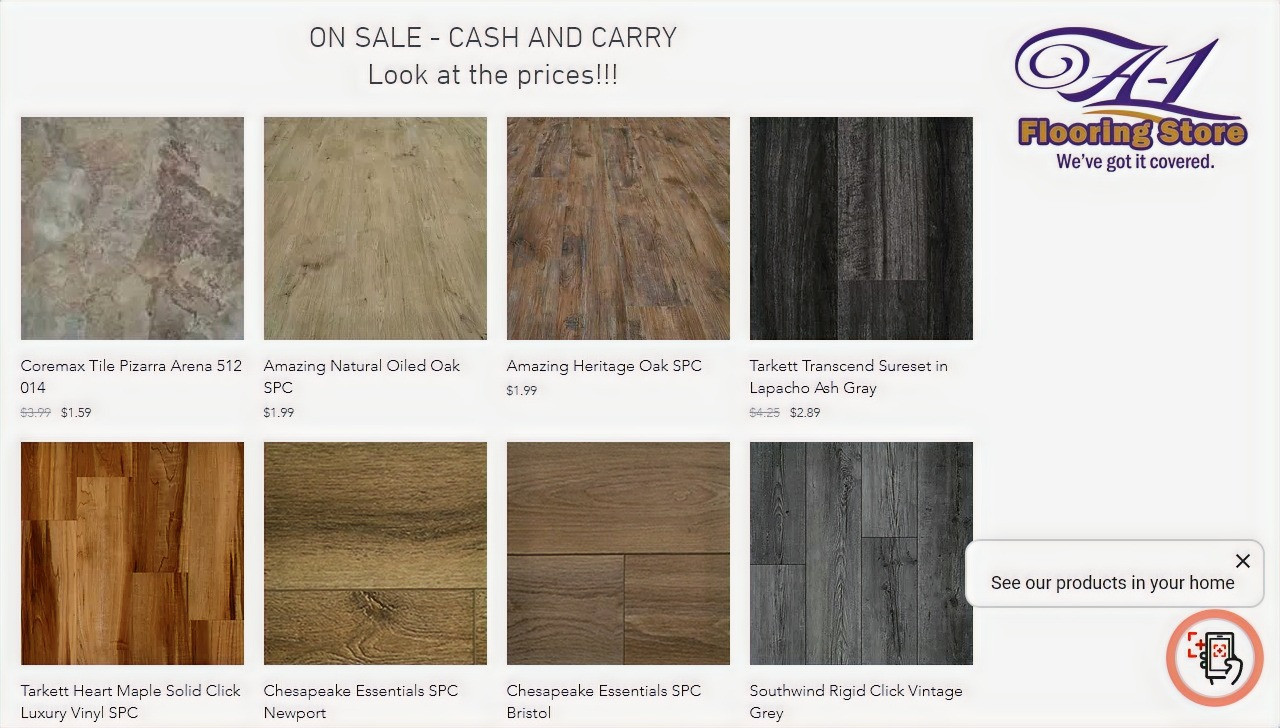 On Sale | A-1 Flooring Store