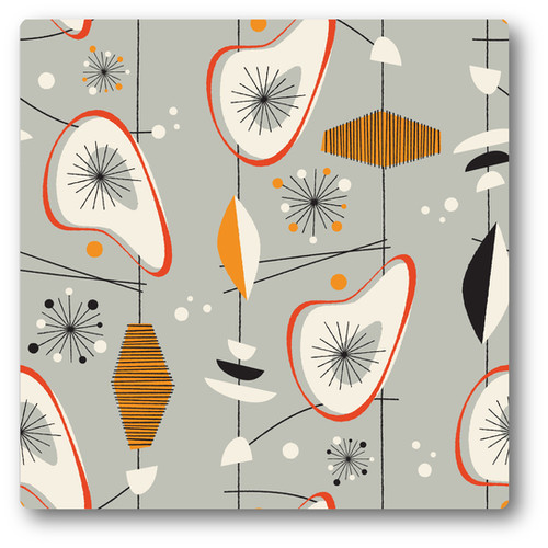 Handmade Atomic Era Retro Wall Tiles - Upstate New York