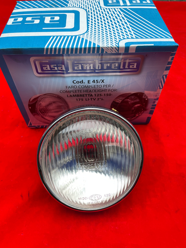 E45/x complete headlight for S2 | Scooter surgery