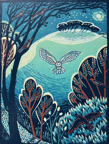 Diana Croft - ‘By the Light of the Moon ‘ | GreenwichPrintmakers