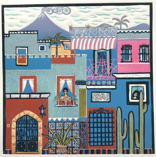 Diana Croft - Under the Volcano | GreenwichPrintmakers