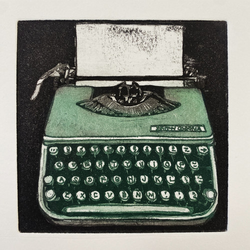 Sam Halpenny - Dad’s Typewriter | SouthbankPrintmakers