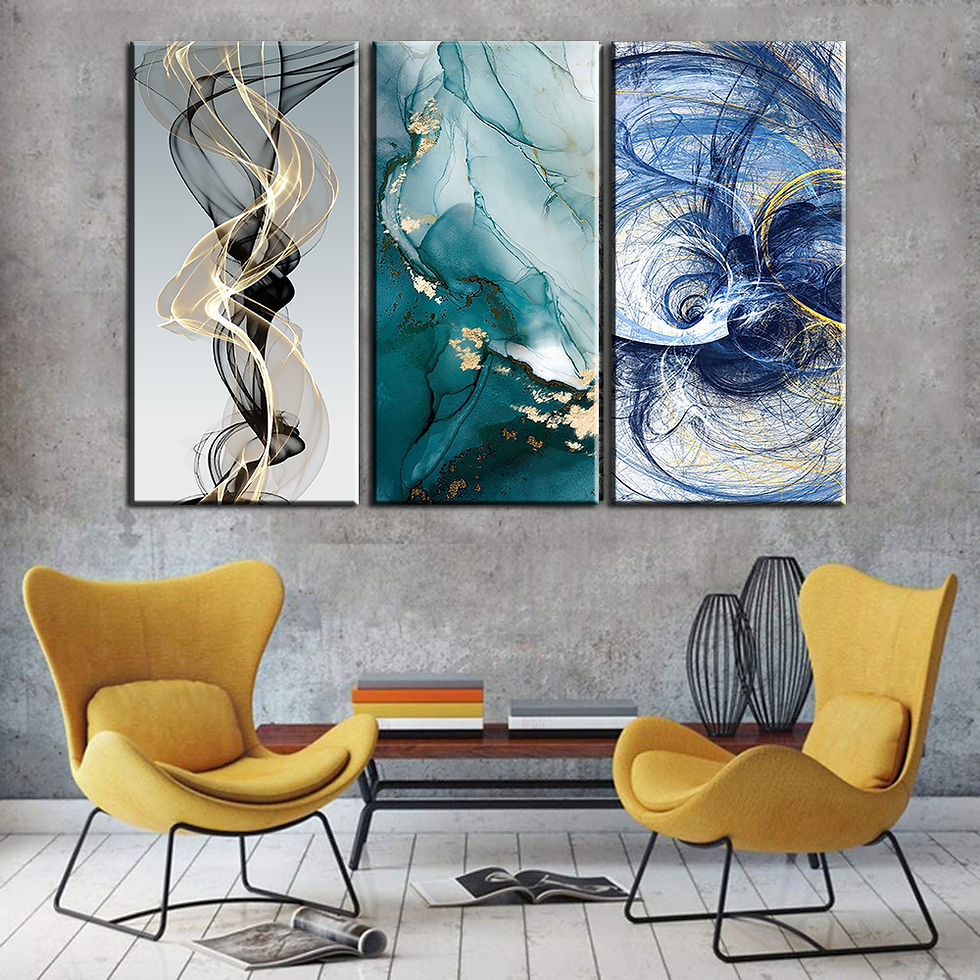 Abstract Set (3pc) | Canvas Castle