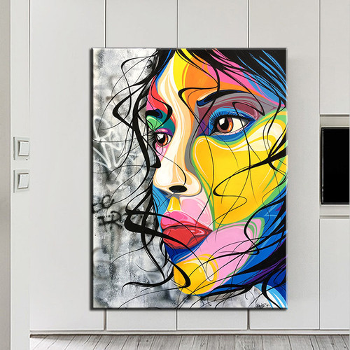 Abstract Lady | Canvas Castle