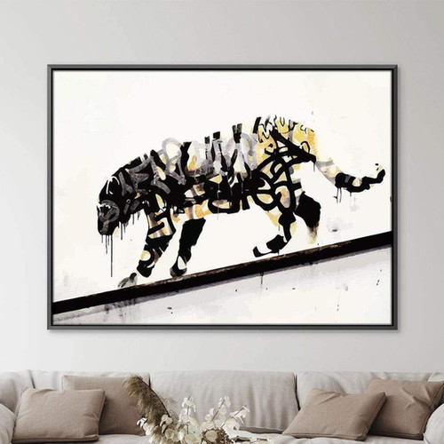 Tiger Prowl - Banksy | Canvas Castle