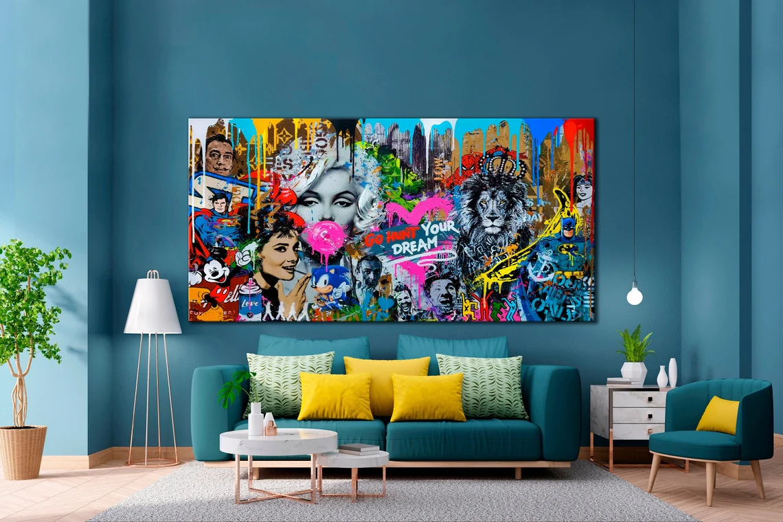 Pop Culture Mash Up | Canvas Castle