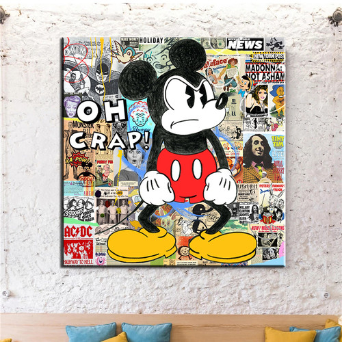 Mad Mickey | Canvas Castle