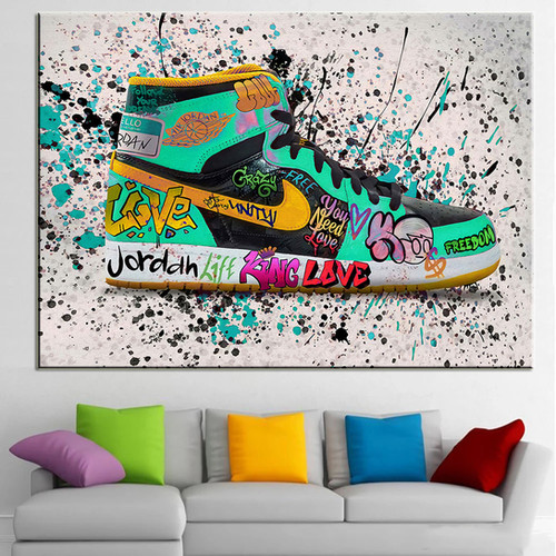 Air Jordan Shoe IV | Canvas Castle