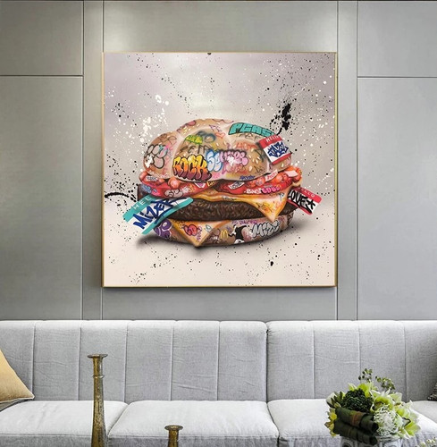 Graffiti Burger | Canvas Castle