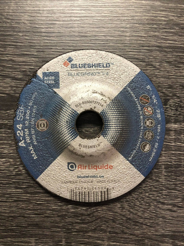 Blueshield Bluegrind 1/4" Grinding Wheel | North Riverside Weld