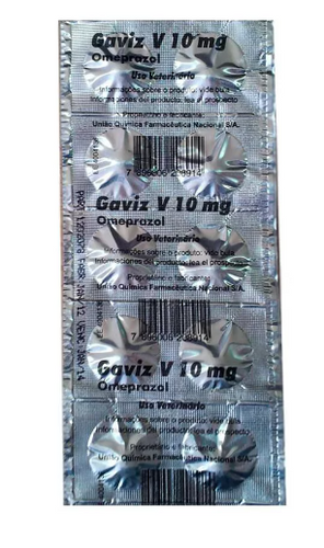Gaviz V Omeprazol 10mg Strip com 10 Comprimidos | Lifepet