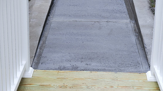 wheelchair ramps for stairs | Concrete Wheelchair Ramp | Ramp installation