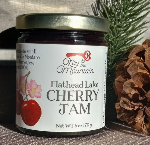 Bing Cherry Jam | Key to the Mountain