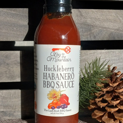 Huckleberry Habanero BBQ sauce | Key to the Mountain