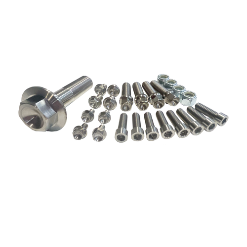 Titanium Wingless Rotating Weight Bolt Kit | TiBill's Race Parts