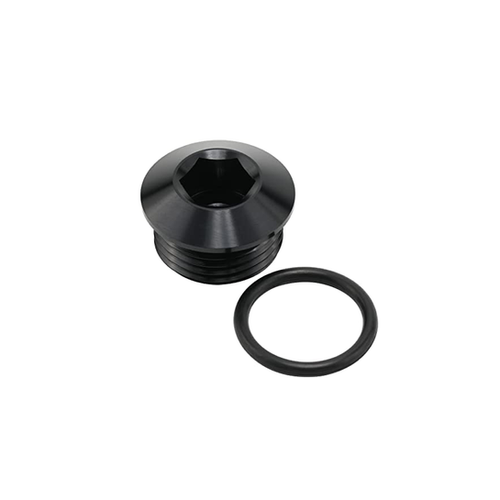 8AN Slimline ORB Radiator Port Plug | TiBill's Race Parts