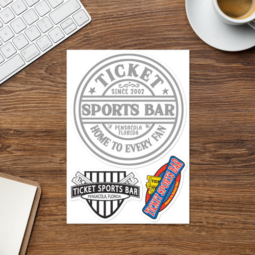 Sticker sheet | ticket-sports-bar
