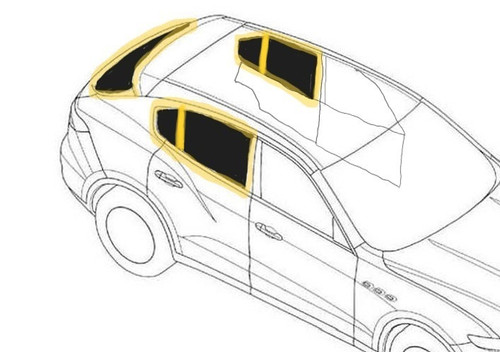 window tint (5) REAR windows* | Anywhere Audio more