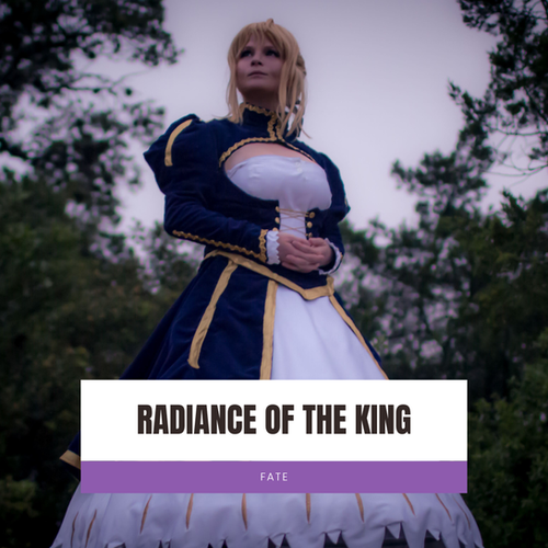 Saber Fate Cosplay Photo Set – Radiance of the King | Kisses Cosplay