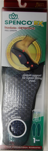 Spenco Ortho Insole for Heel Spur (Full Length) | The Referee's Call