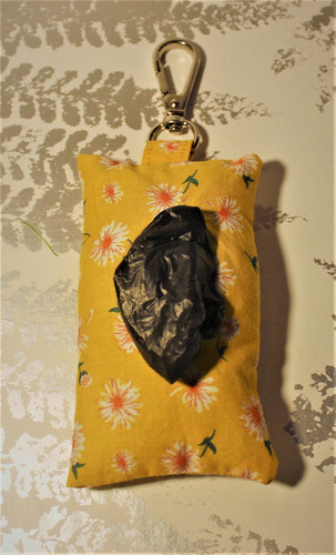 Sunflower Fields Poo-bag holder | K-9 Cuties