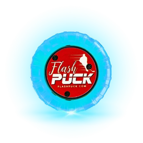 Green Biscuit Rechargeable Light Up Flash Puck | KDHockey