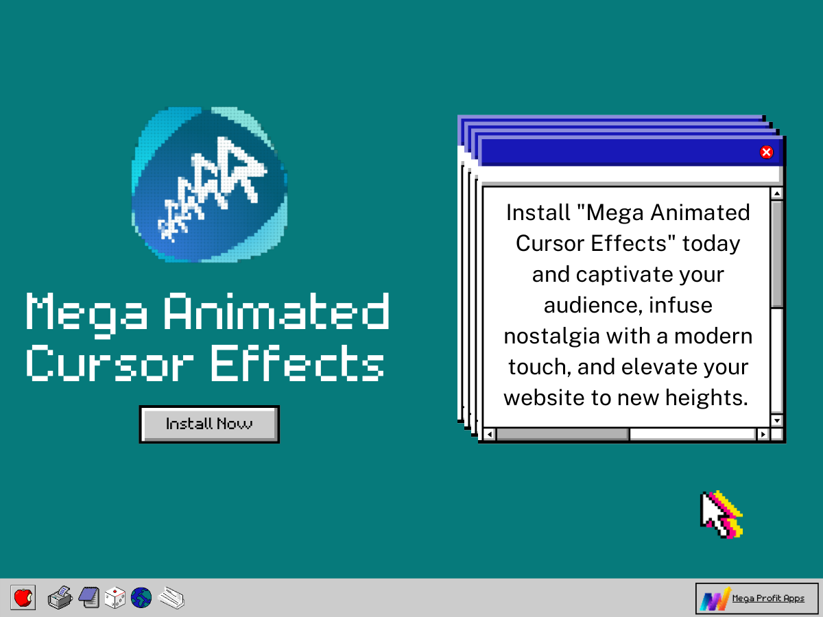 Mega Animated Cursor Effects Wix App Market