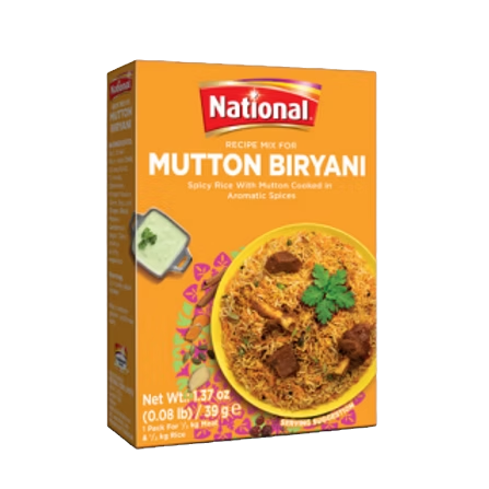 National Mutton Biryani 39g | Reshmi's Group Inc