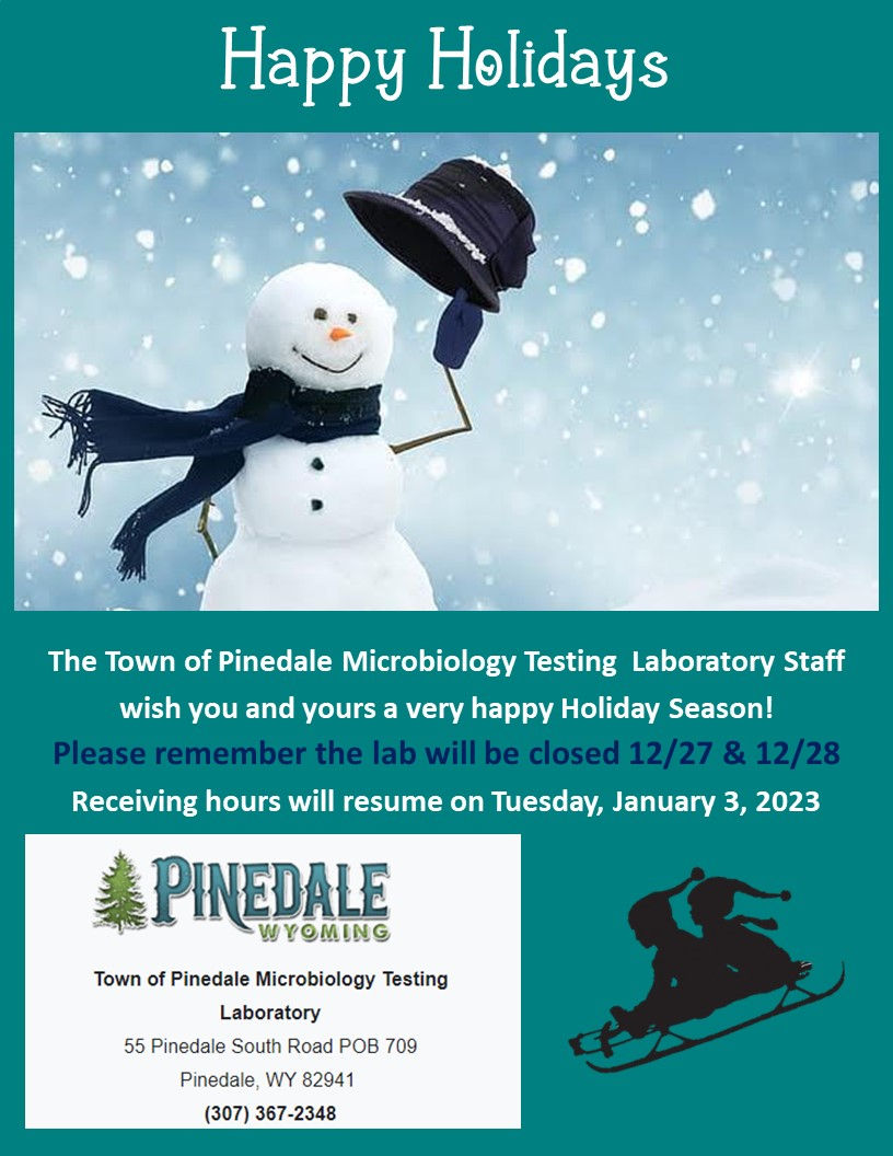 Microbiology Lab Holiday Hours