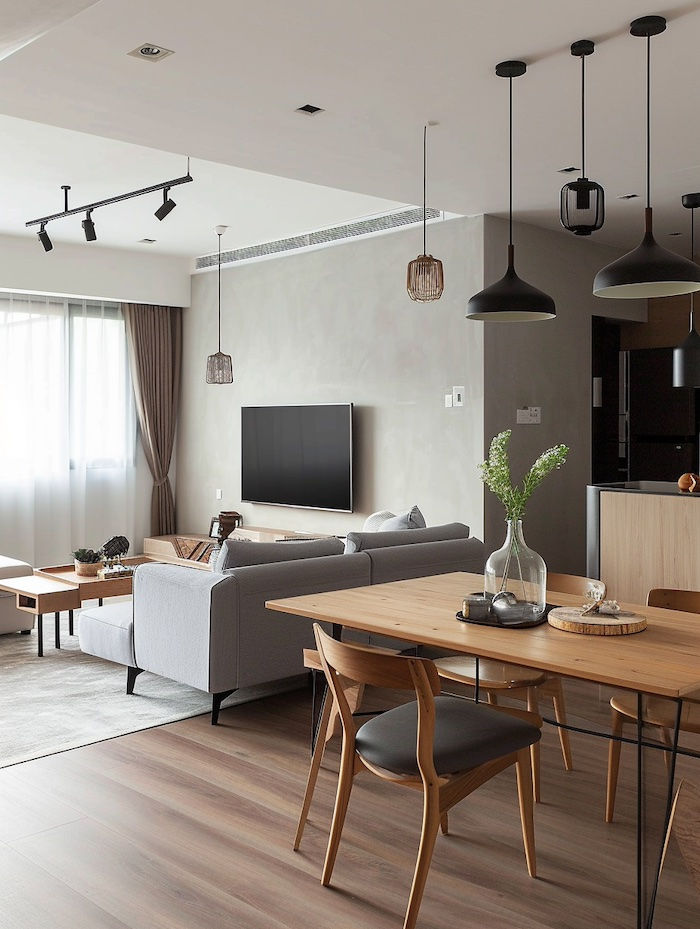 Inredning för ett maskulint intryck med minimalistisk design