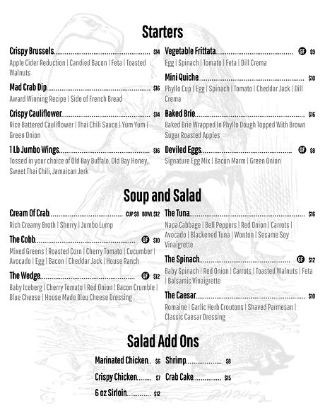 MENU | Mad Hatter Cafe