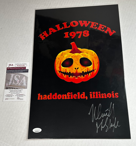 Nick Castle signed Halloween 11x17 Poster | Big E's Collectibles
