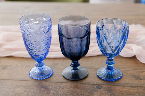Blue Goblets | Cedar and Sage