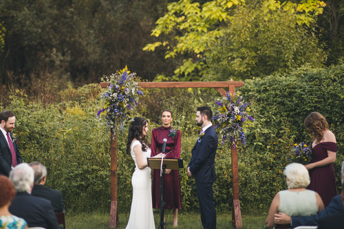 Wooden Arch | Cedar and Sage