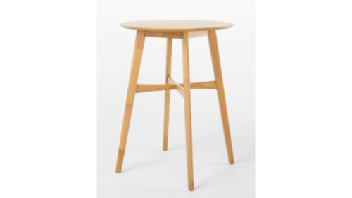Wooden High Top Cocktail Table | Cedar and Sage