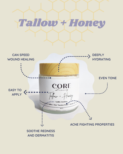 Whipped Tallow + Manuka Honey | The Crazy Vinegar Lady