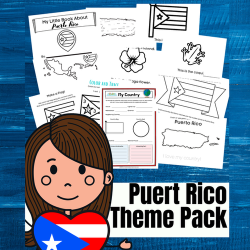 Puerto Rico Theme Pack | Mama Melissa