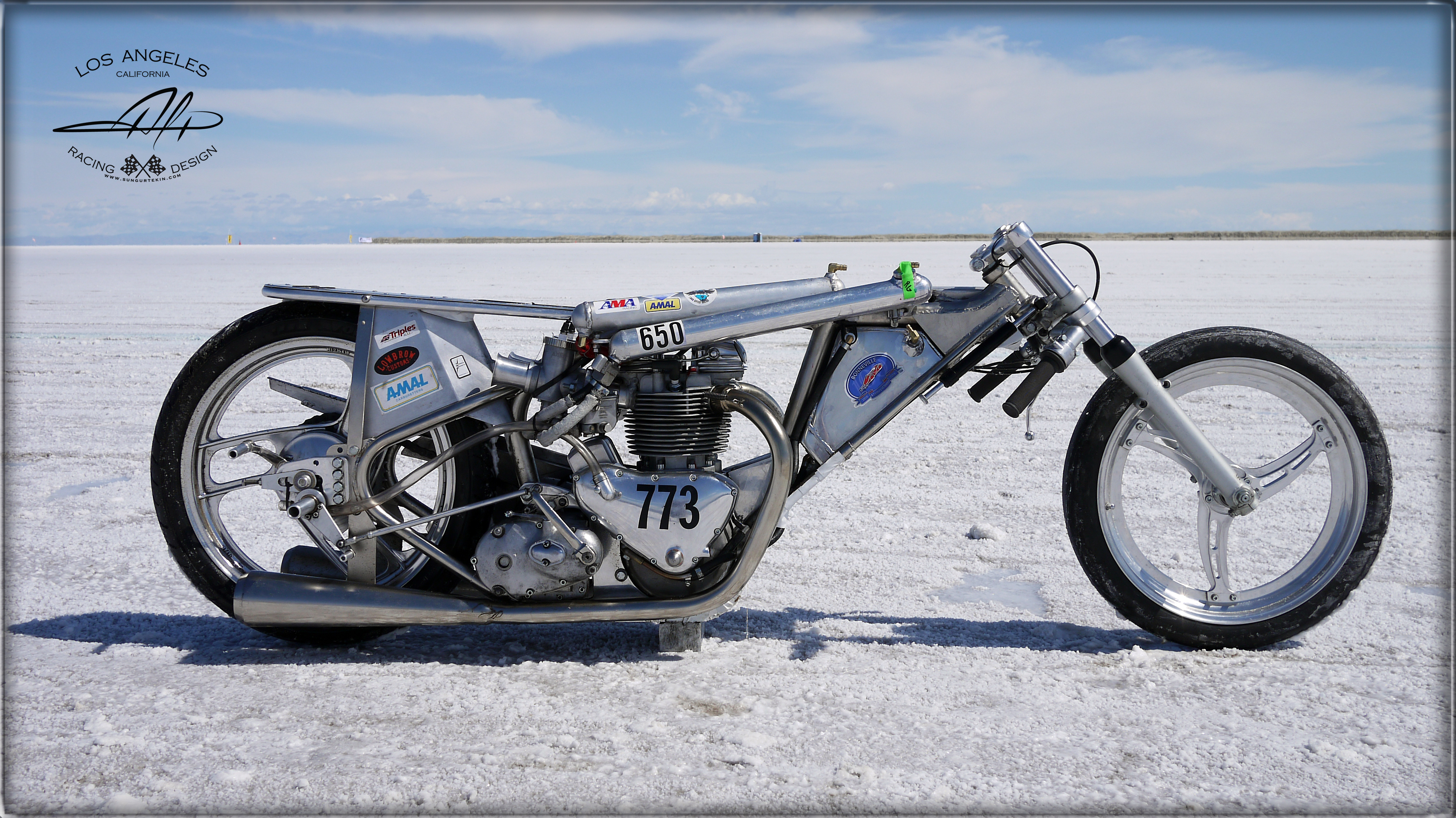 650 Vintage Triumph Pre Unit Records At Bonneville & El Mirage