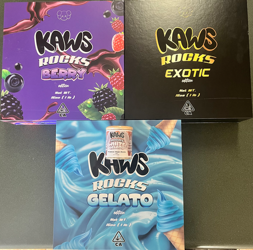 Kaws premium Moon Rocks . 1oz jars | Foxden01