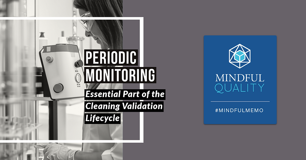 Why Periodic Monitoring is an essential part of the Cleaning Validation ...
