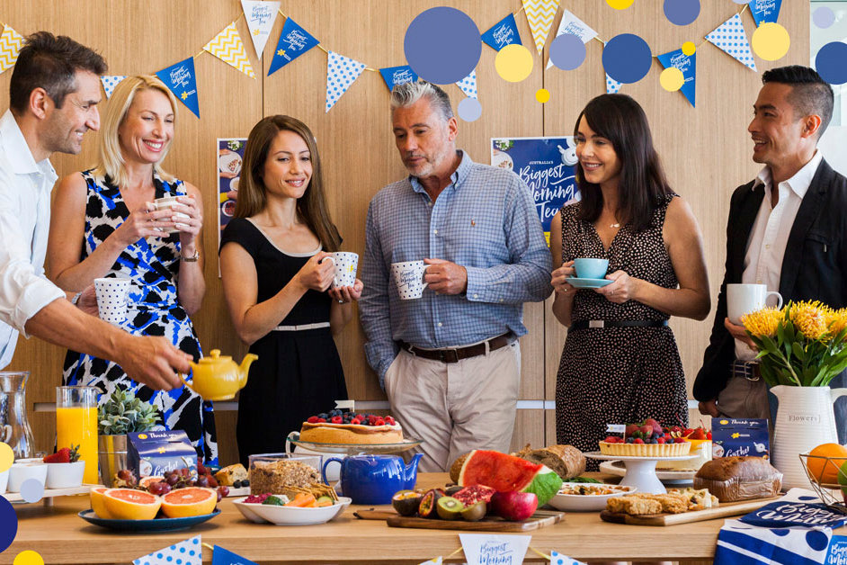 Host an Australia's BIGGEST MORNING TEA your way this May