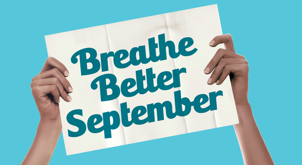 Breathe Better September - Exercise for respiratory conditions.