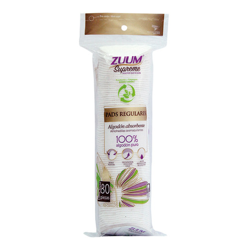 Zuum Supreme pads regulares 80 pzas. | CODIMISA