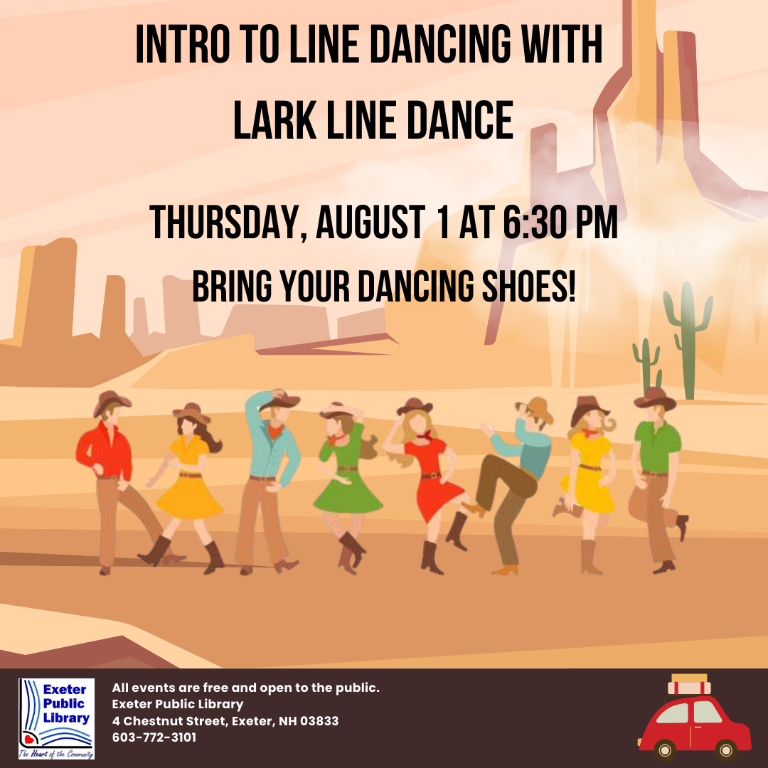 Intro to Line Dancing with Lark Line Dance | Exeter Public Library NH