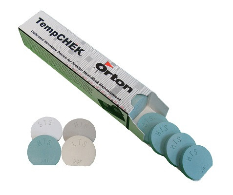 TempCHEK MTS Med Temp 25/Sleeve | Orton Ceramic