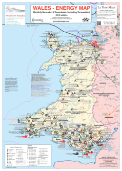 Wales – Electricity Generation and Transmission | mapsglobespecialist